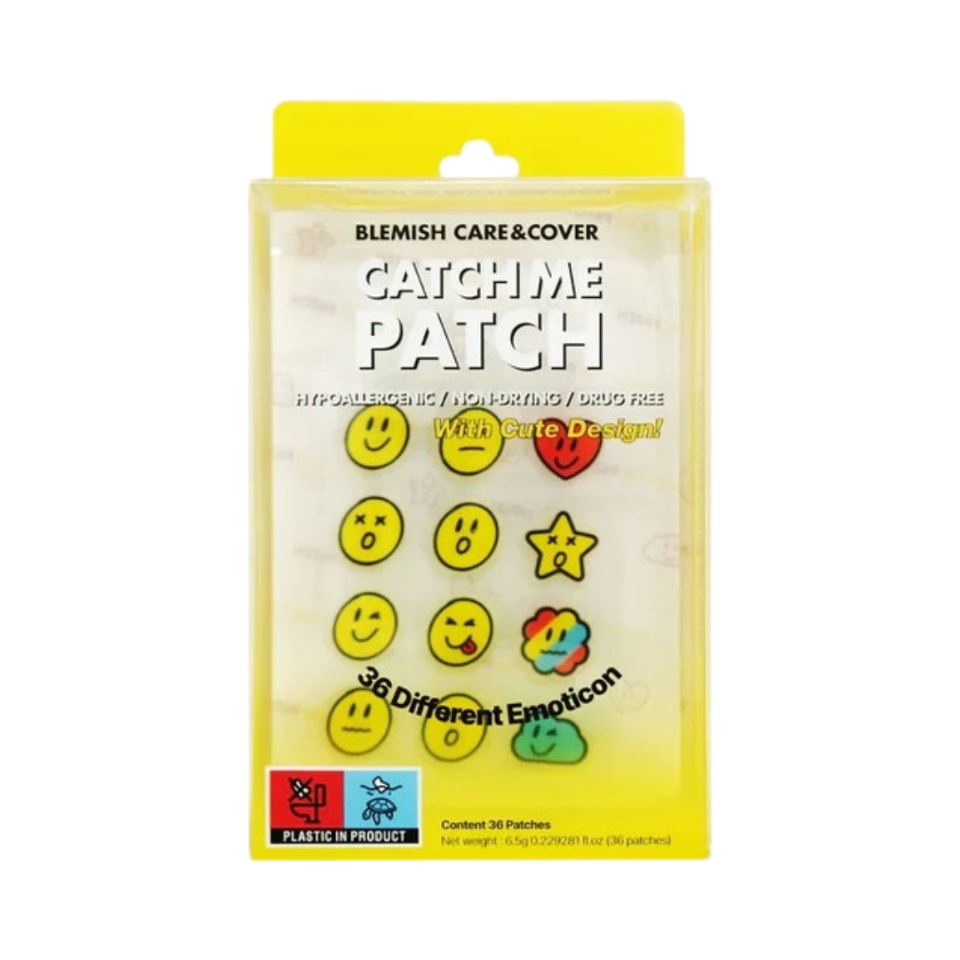 Catch Me Patch Emoticon With Cute Design 36pcs – H ART